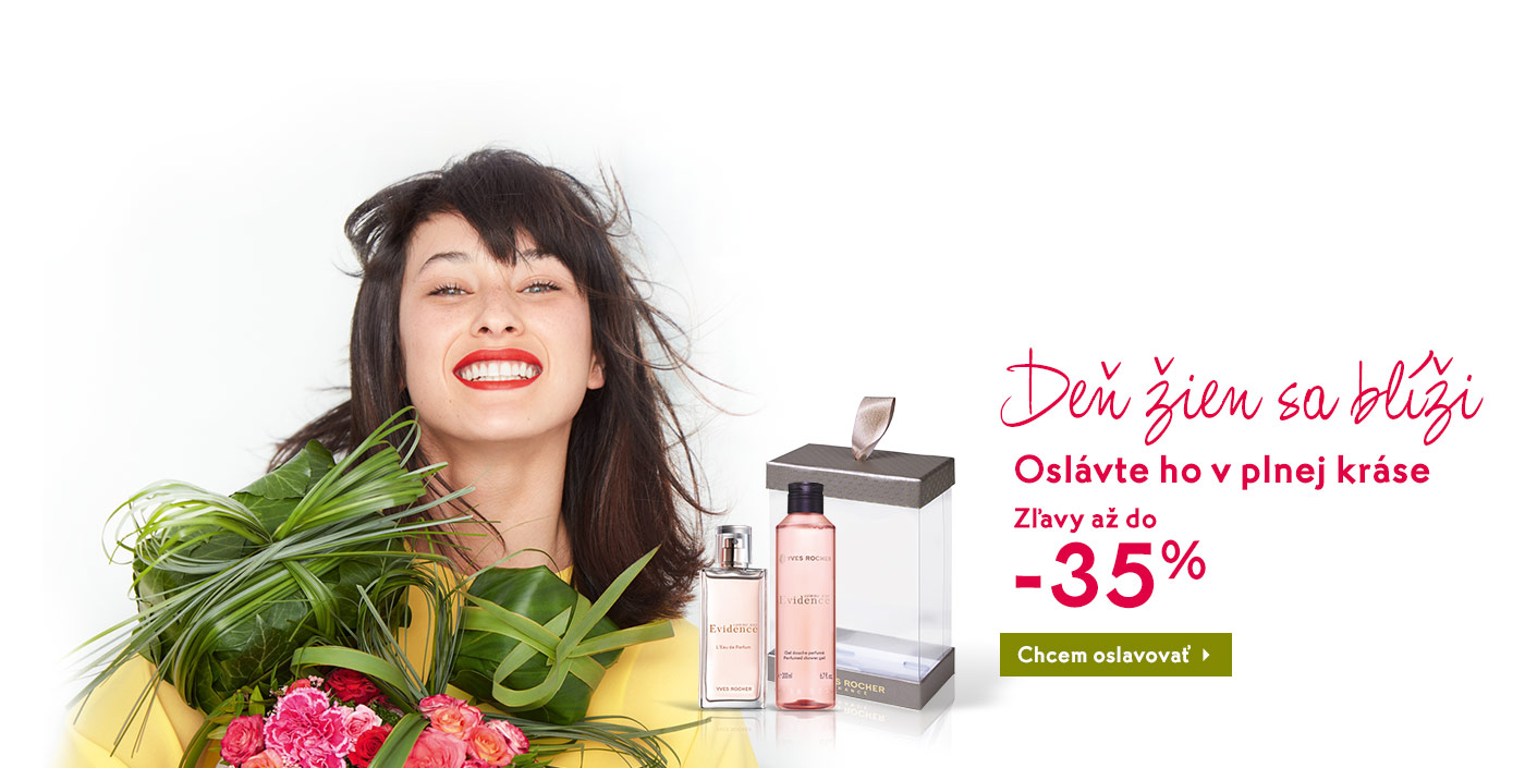 Yves Rocher, internetový predaj kozmetických výrobkov na tvár a telo ...